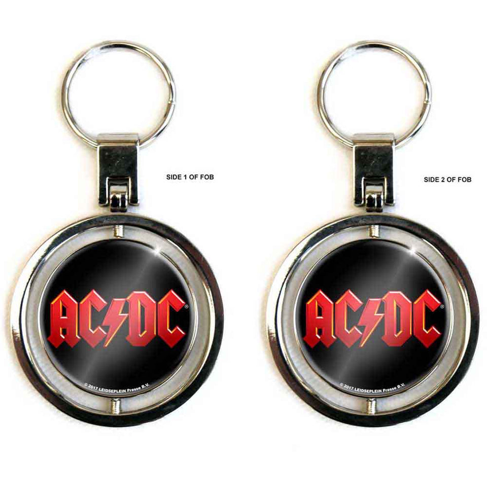 AC/DC Spinner Keychains - Logo Spin | Buy Now For 14.99 – Rocksax ...