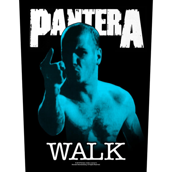 Pantera Back Patch - Walk (Backpatch) | Buy Now For 8.99 – Rocksax ...