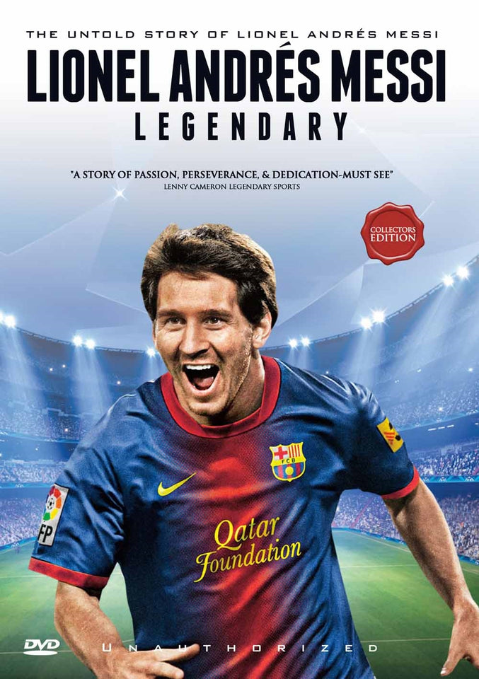 Lionel Andres Messi DVD - Legendary | Buy Now For 19.99 – Rocksax ...