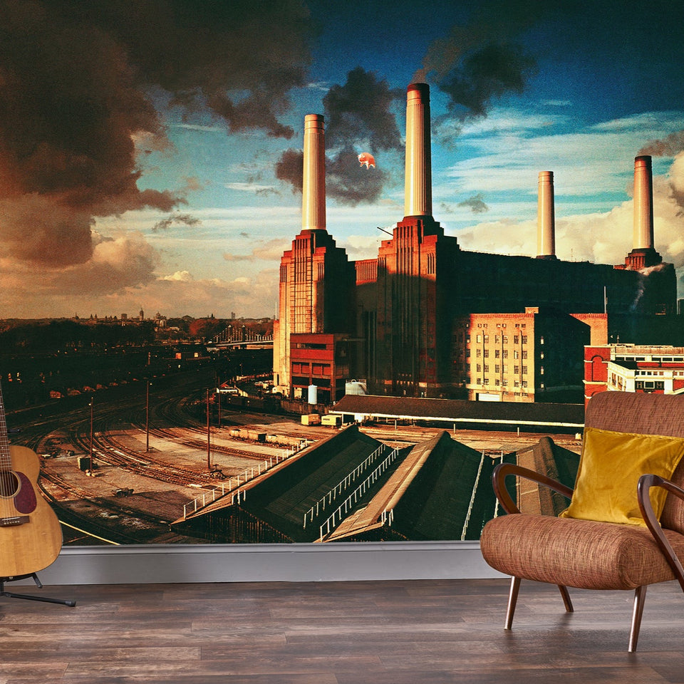 Pink Floyd Mural - 4m X 2.5m - Animals | Buy Now For 150 – Rocksax ...